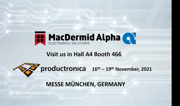 MacDermid Alpha to Promote Latest Interconnect Technologies at the ...