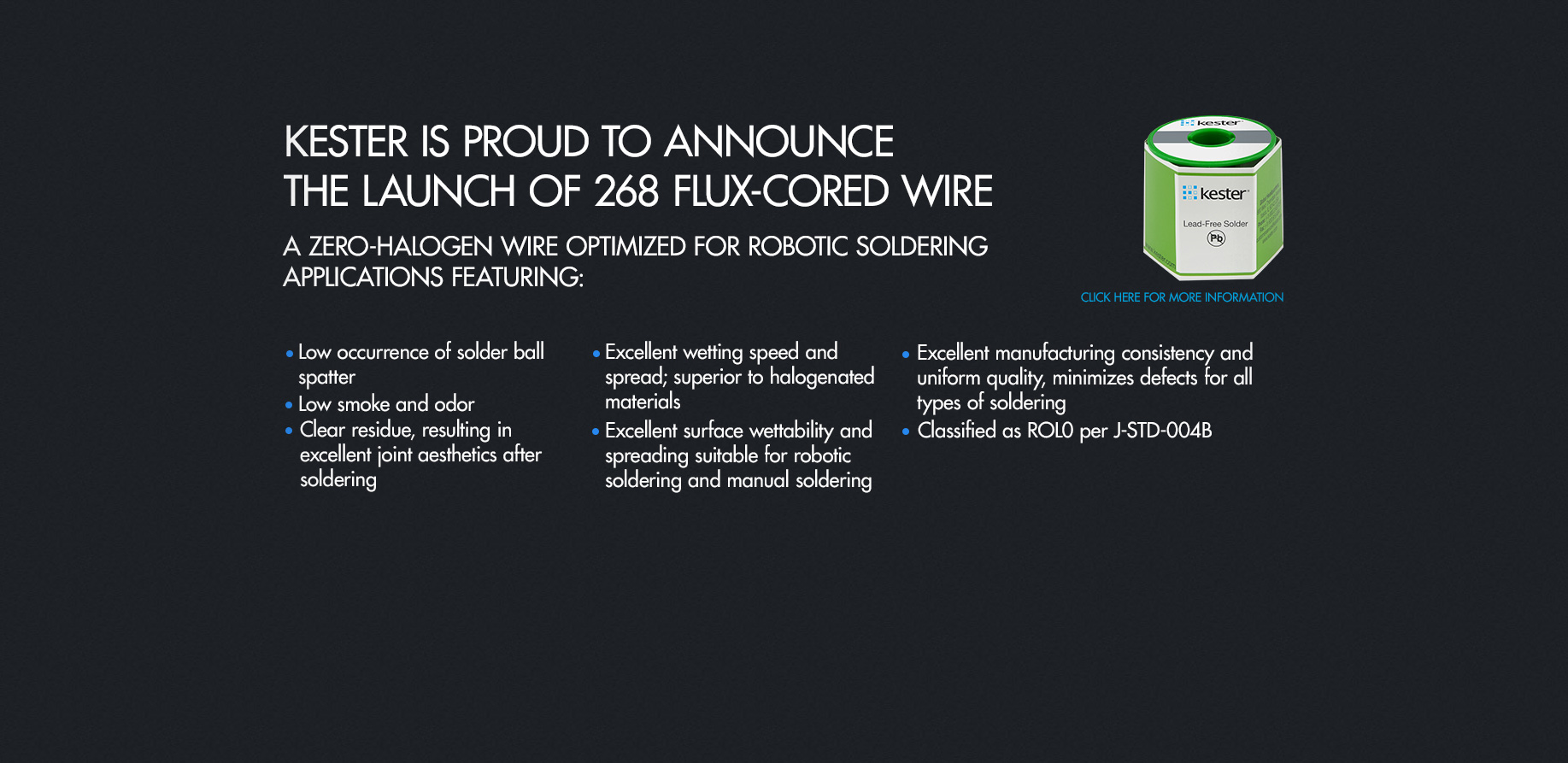 Kester | Global Leader in Solder and Solder Related Products